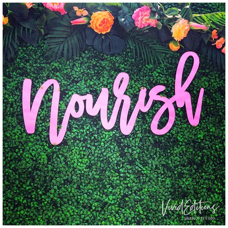 Backdrop Name Sign - Wedding, Bat Mitzvah, Bar Mitzvah, Nursery ...